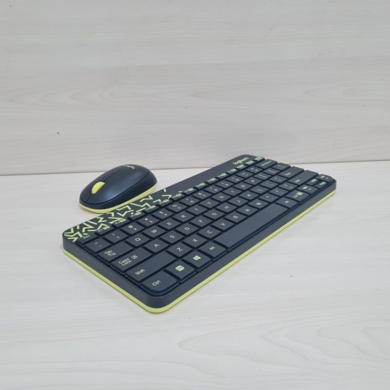 Jual KEYBOARD MOUSE LOGITECH MK 240 WIRELES SECOND NORMAL | Shopee ...