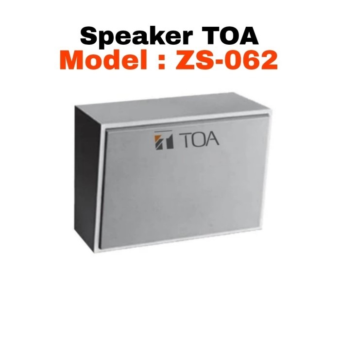 Jual TOA Paket Speaker Box 2x TOA ZS 062 + Braket dinding | Shopee ...