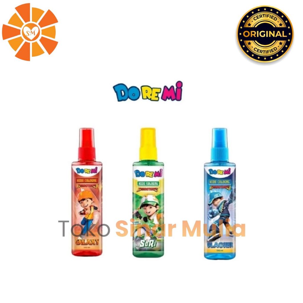 Jual Doremi Kids Cologne Series BoBoiBoy - Parfum Anak Enhanced Edition ...