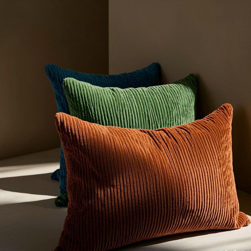 Jual Bantal motif garis, bantal tidur sofa mengembang 100% dacron ...