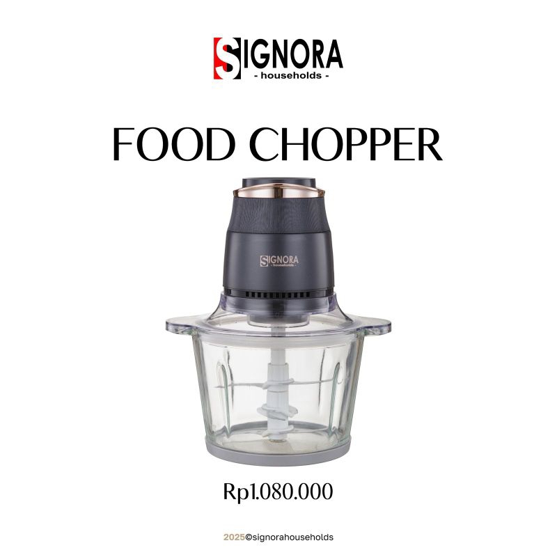 Jual Food Chopper Signora 3 Liter Berhadiah Langsung | Shopee Indonesia