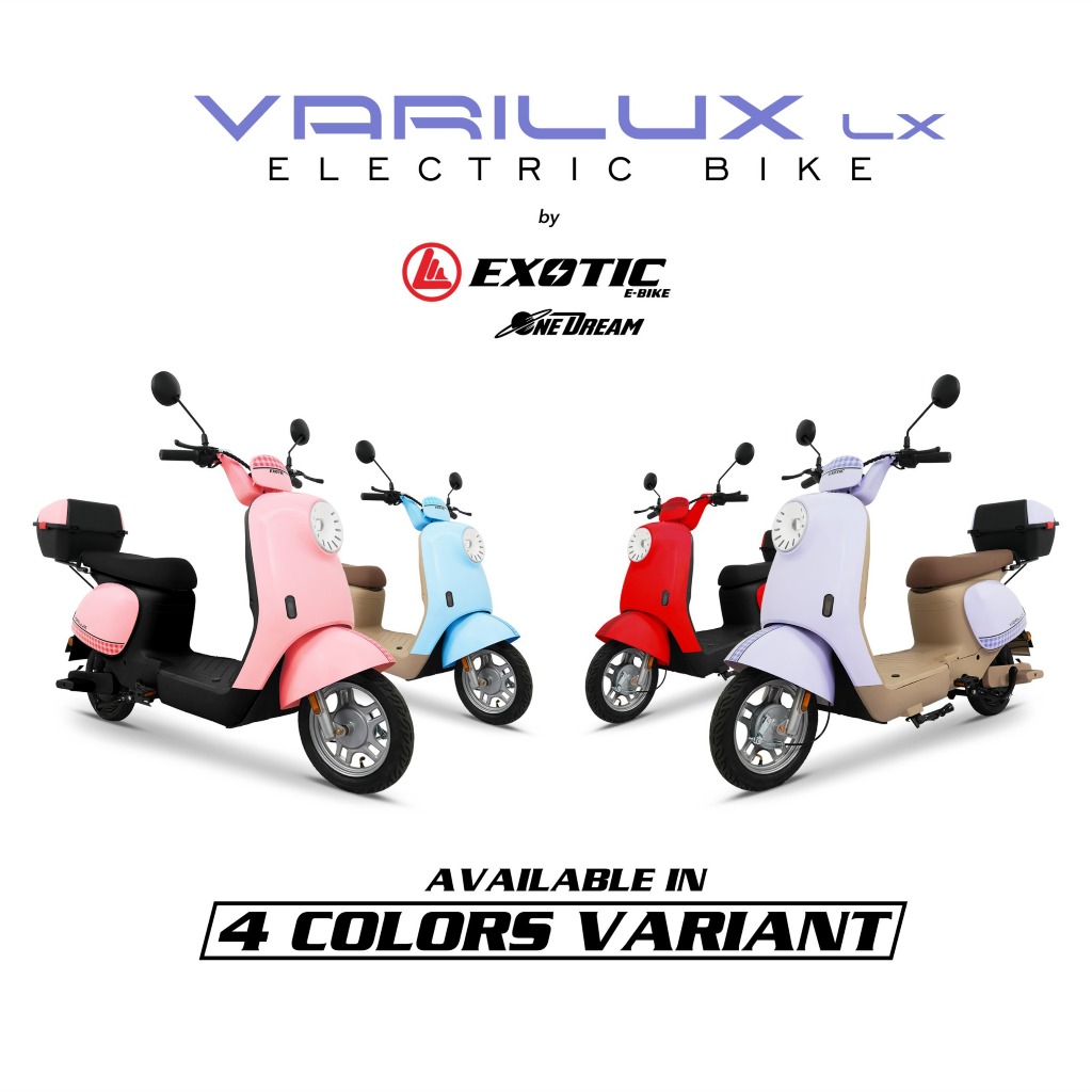 Jual sepeda listrik excotic varilux LX 500 WAT ELECTRIL E-BIKE sepeda ...