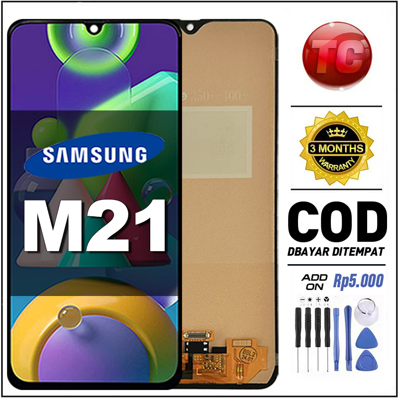 Jual LCD Samsung M21 Original 100% Fullset Asli Ori Touchscreen ...