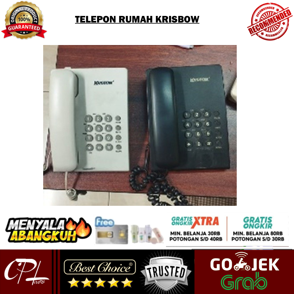 Jual Telepon Rumah Krisbow Bekas | Shopee Indonesia