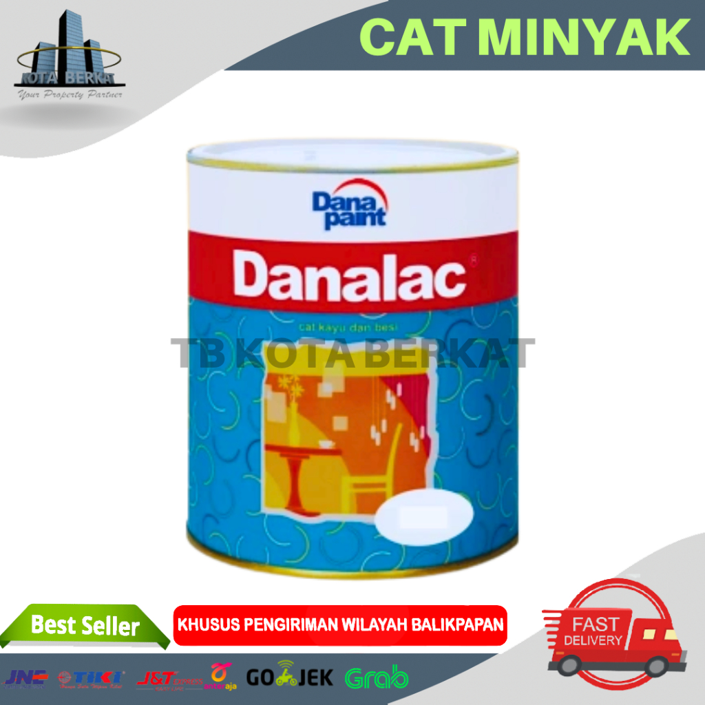 Jual CAT MINYAK DANALAC / CAT SINTESIS ENAMEL / CAT KAYU DAN BESI ...