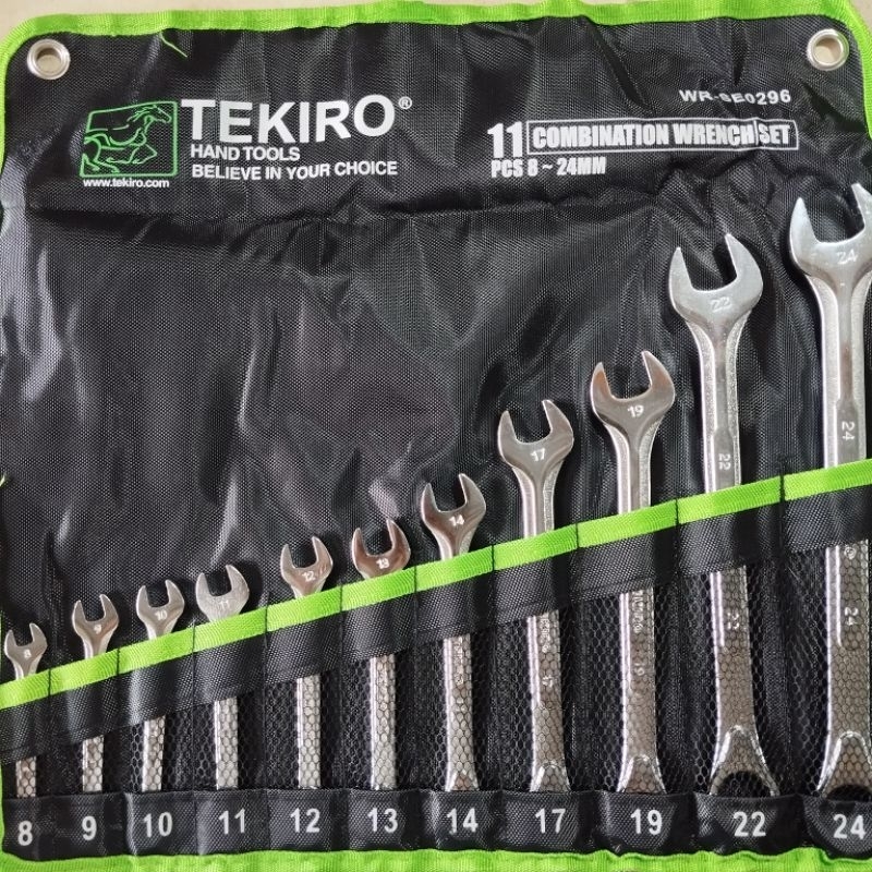 Jual Tekiro Kunci ring pass set 8-24 / Combination Wrench Set 8-24 ...
