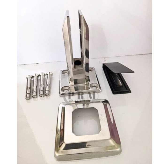 Jual SPIGOT KACA STAINLESS 304 TINGGI 16 CM | Shopee Indonesia