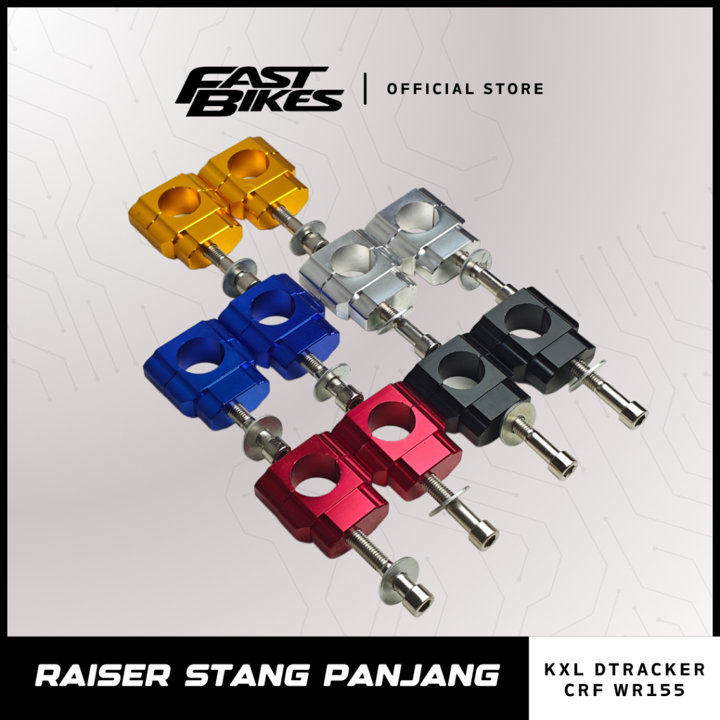 Jual Fastbikes - Raiser Peninggi Stang Panjang Dudukan Fatbar CNC 9014K ...