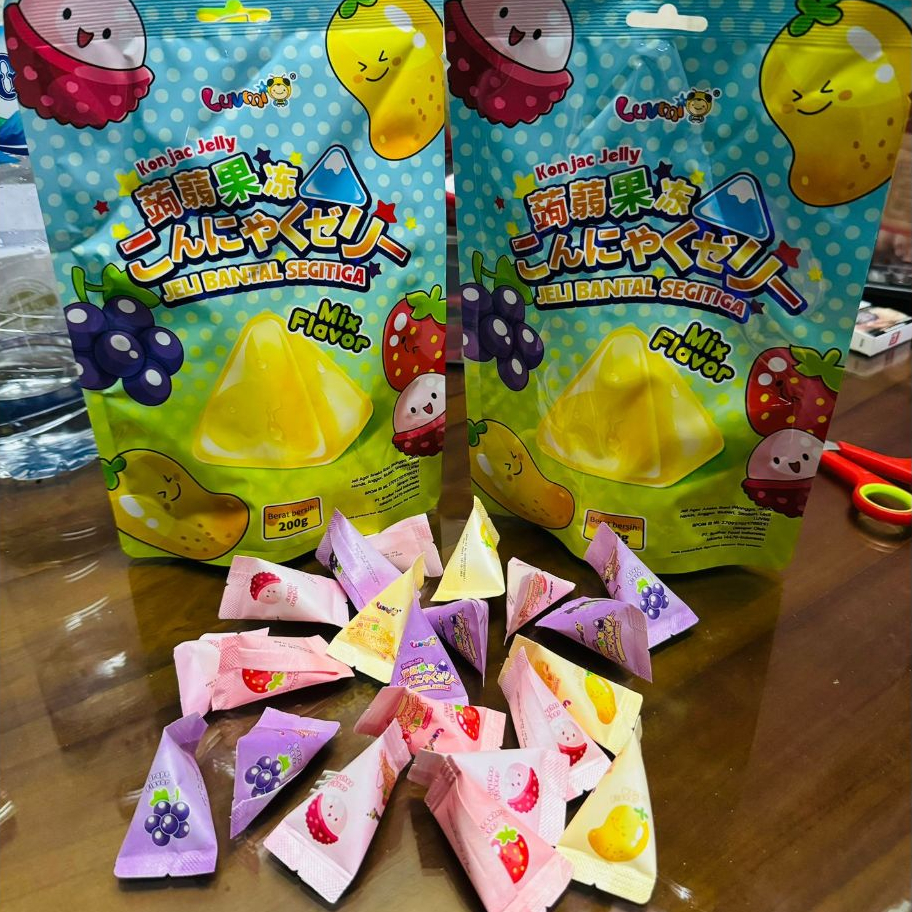 Jual Luvmi Konjac Jelly - Jelly Bantal Segitiga | Shopee Indonesia