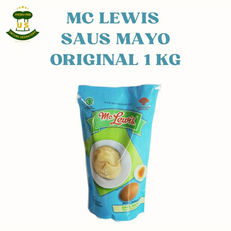 Jual Mc lewis saus mayo original 1kg mayonaise mc lewis mayonaise ...
