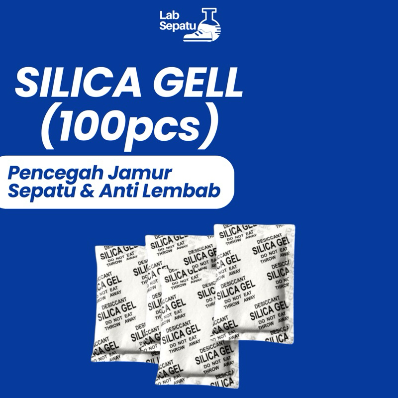 Jual Pengawet sepatu, Silica gel natural food grade 100pcs, anti lembab ...