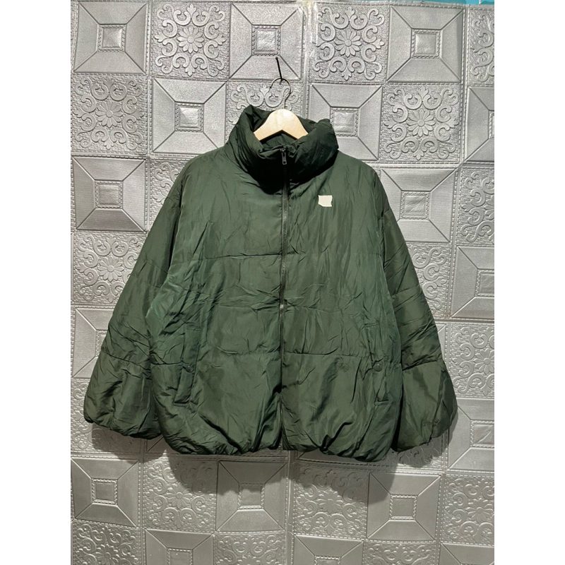 Jual Jaket Gelembung JHASS tebal Boxy Gemoy tangan balon | Shopee Indonesia
