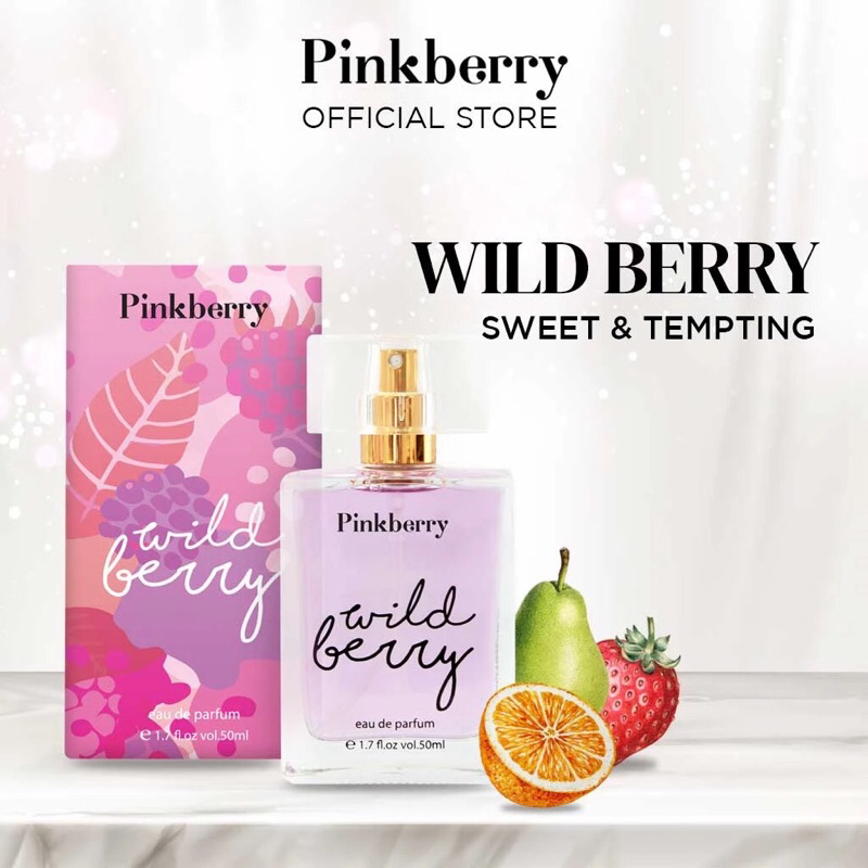 Jual PINKBERRY Eau de Parfum Wild Berry 50ml | PARFUM WANITA | AWET ...