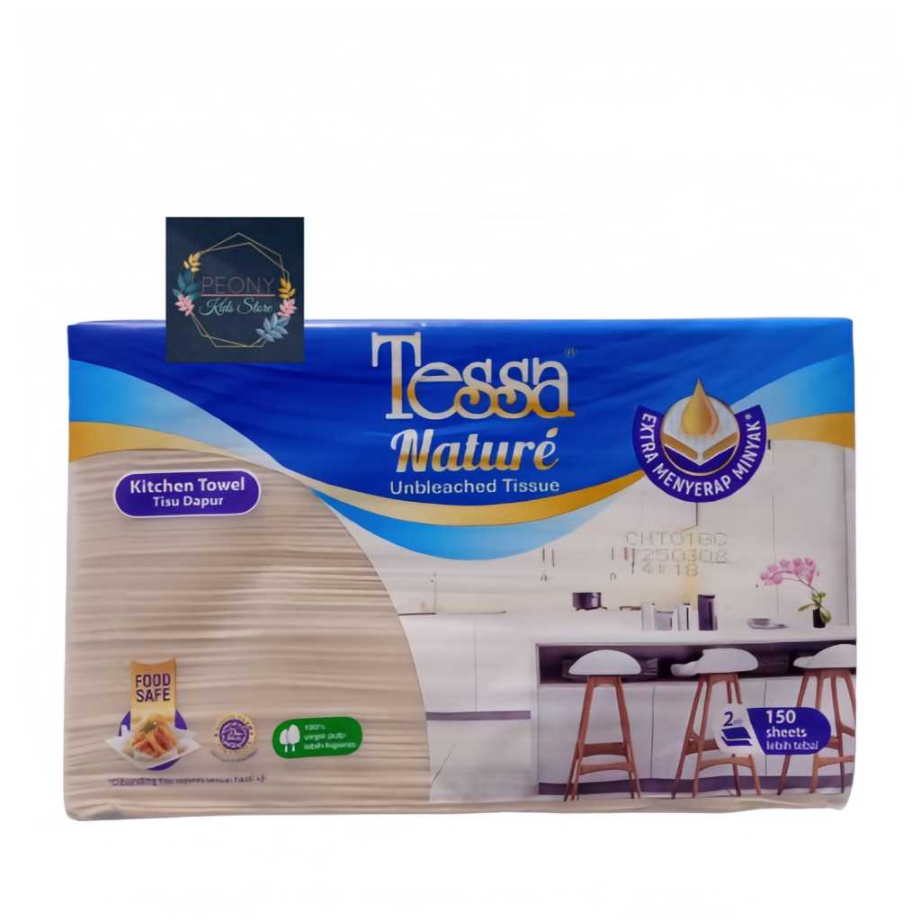 Jual 1 PCS Tissue Tessa Hand Towel nature /Tisu dapur Pengesat 150 ...