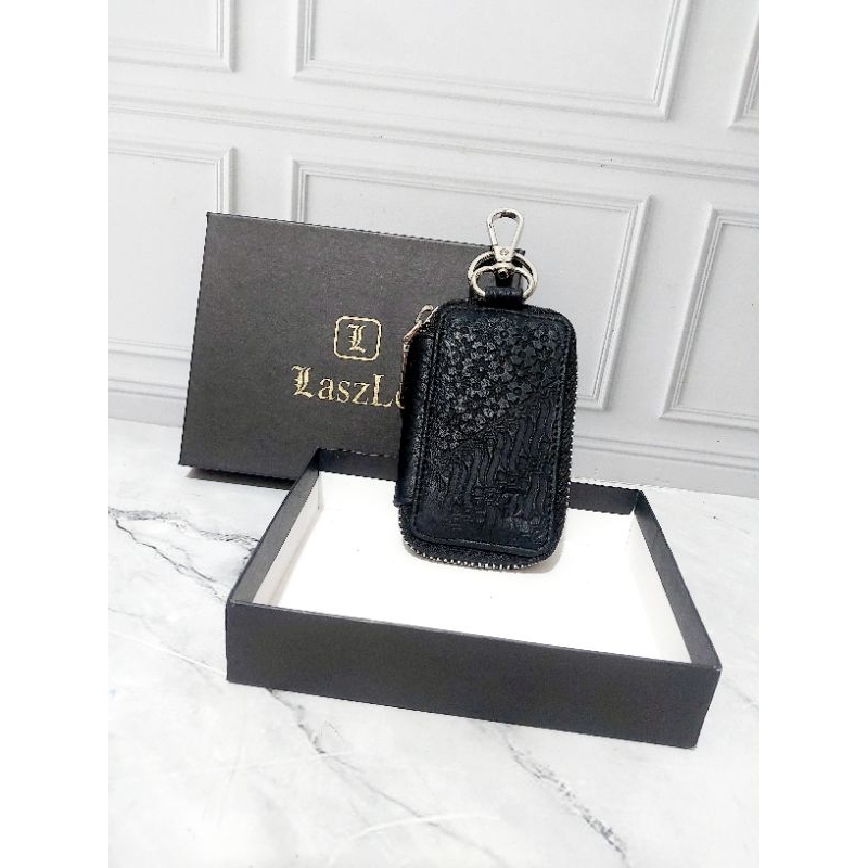 Jual Dompet stnk mobil kulit asli GK 377L motif batik limited edition ...