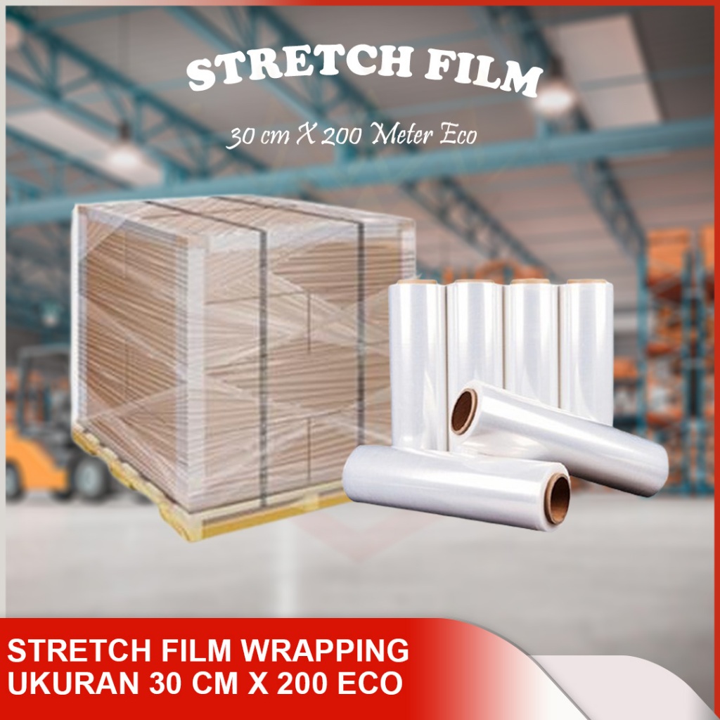 Jual Plastik Wrapping Barang / Stretch Film 5cm - 30cm x 200 meter 17 ...
