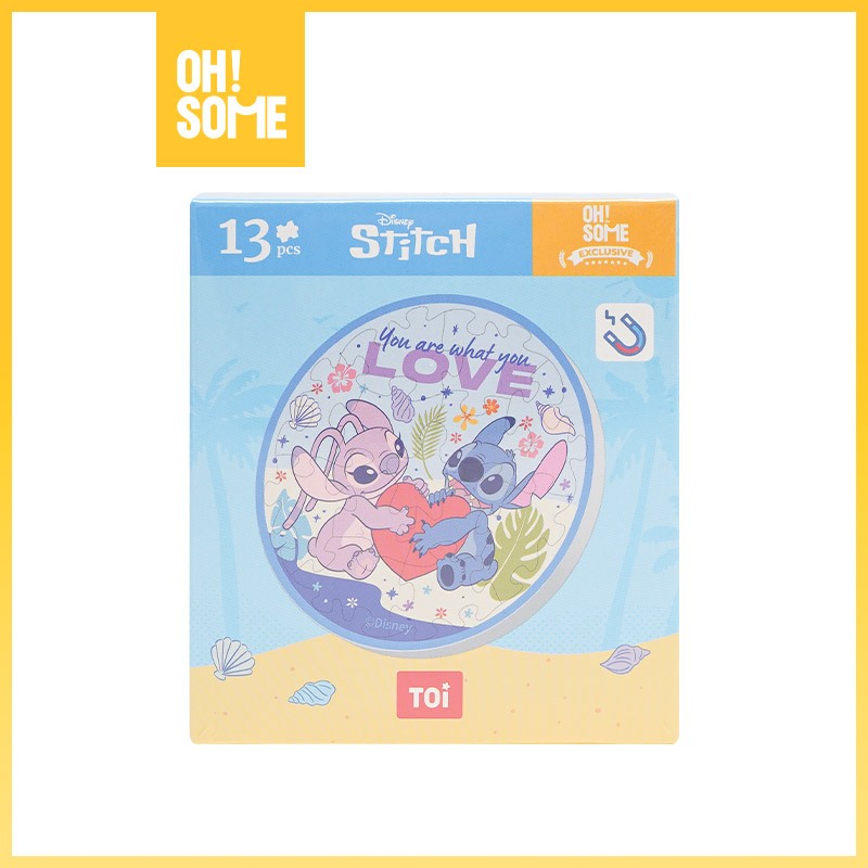 Jual OHSOME x TOi Puzzle Disney Stitch Beach Dream Series with Magnet ...