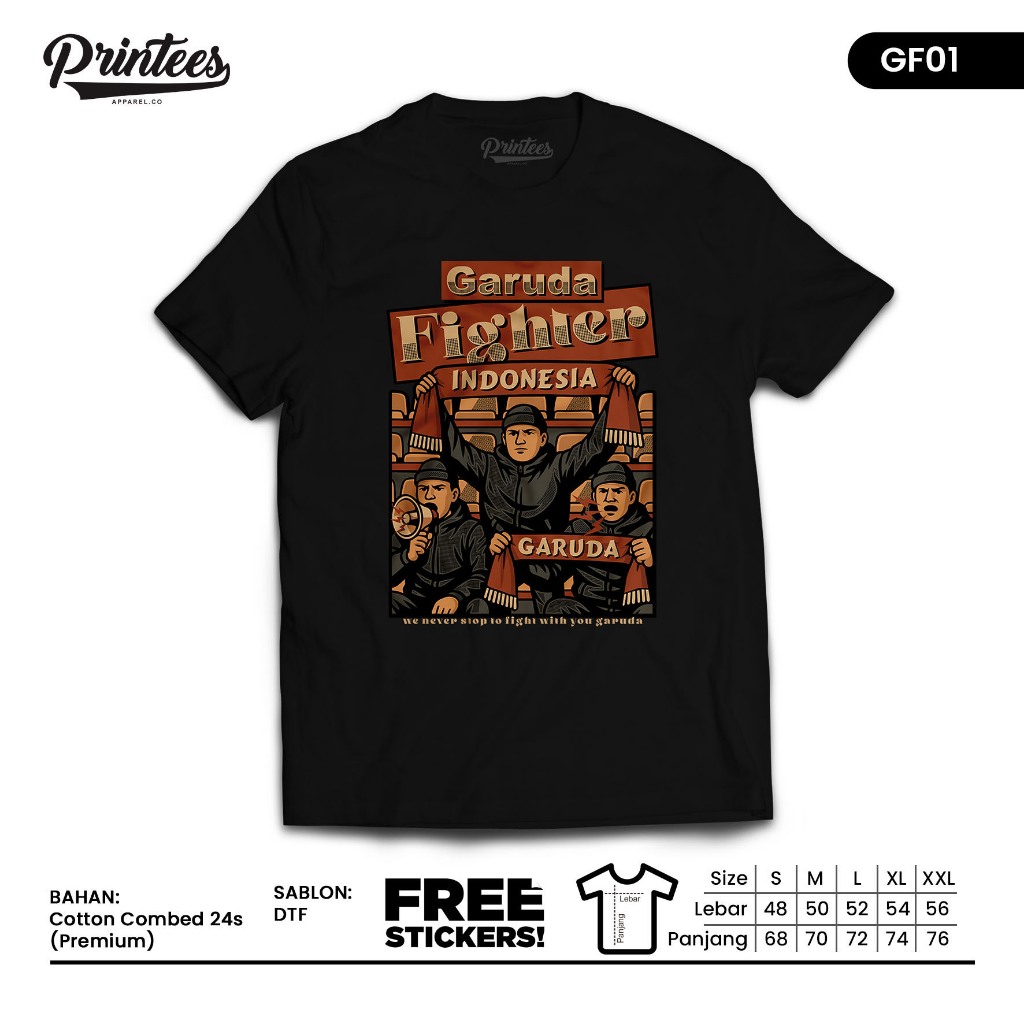 Jual Kaos Garuda Fans Timnas Indonesia Ultras Garuda | Shopee Indonesia