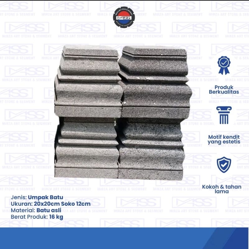 Jual umpak batu soko 10cm-13cm | Shopee Indonesia