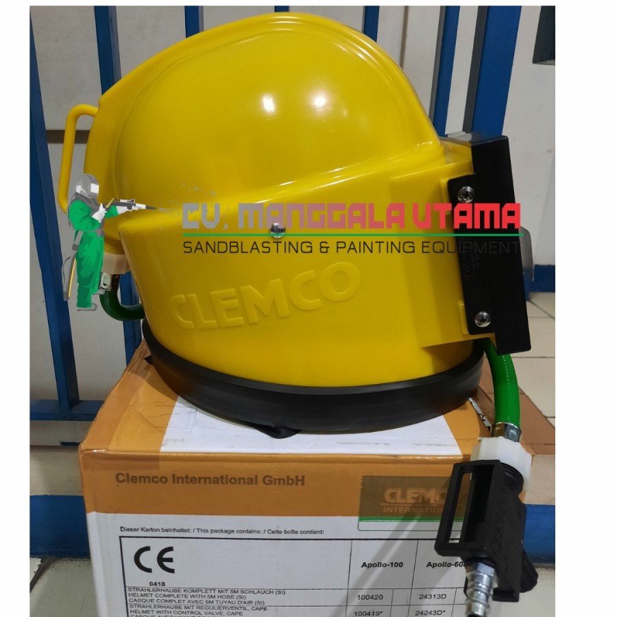 Jual Clemco Apollo 100 Blasting Helmet | Shopee Indonesia