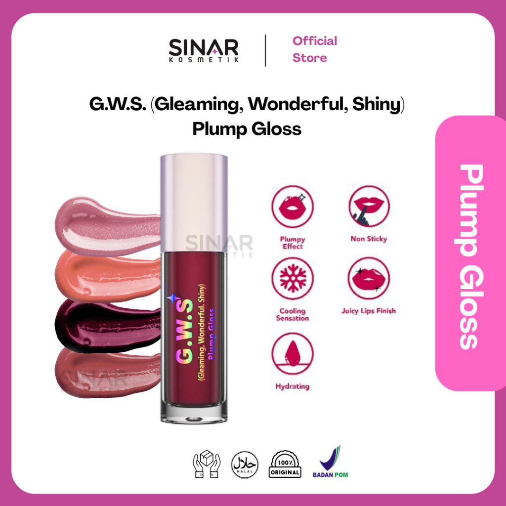 Jual Mother Of Pearl G W S Gleaming Wonderful Shiny Plump Gloss Mop Beauty By Tasya
