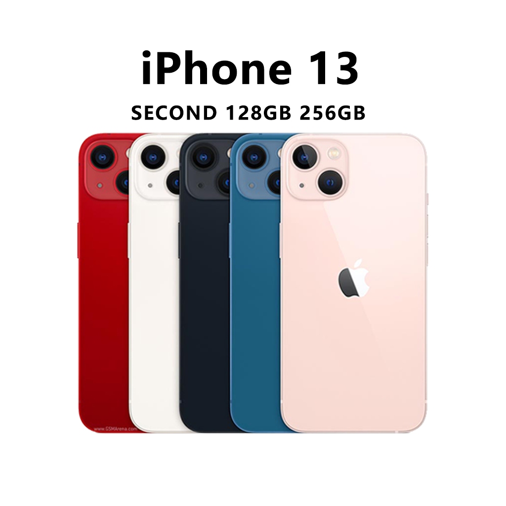 Jual 13 128GB/256GB SECOND ORIGINAL GOOD CONDITIONS Fullset 100% Garansi Internasional | Shopee ...