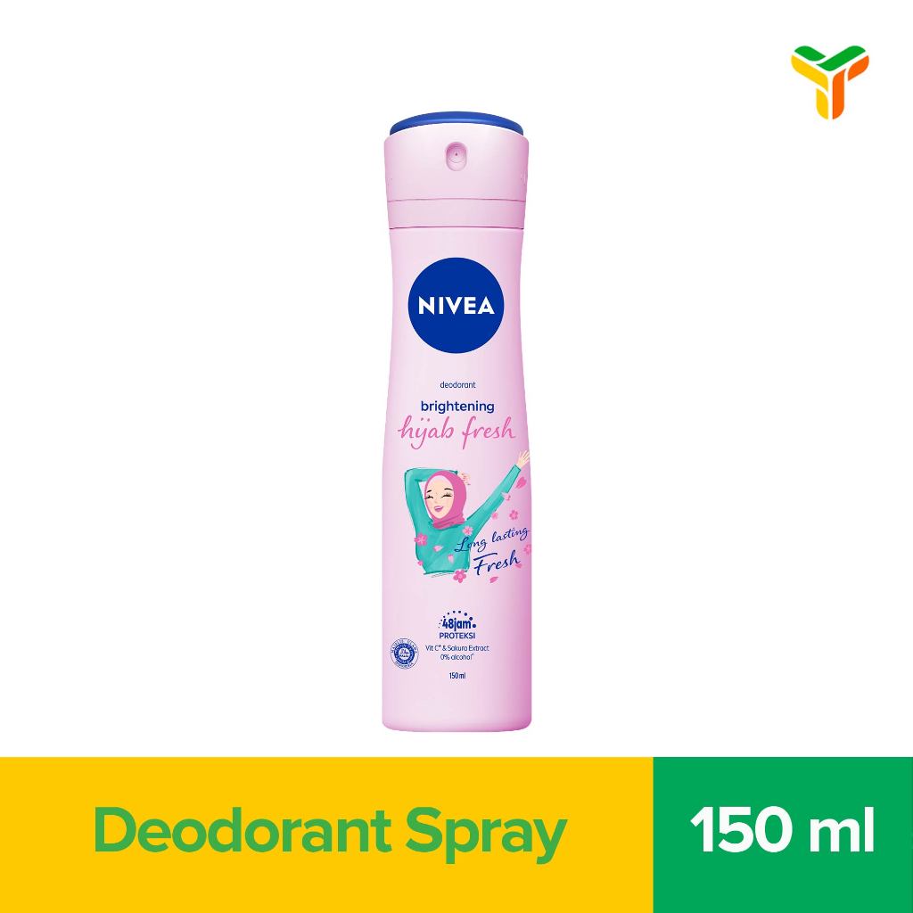 Jual Nivea Hijab Fresh Deodorant Spray 150Ml | Shopee Indonesia