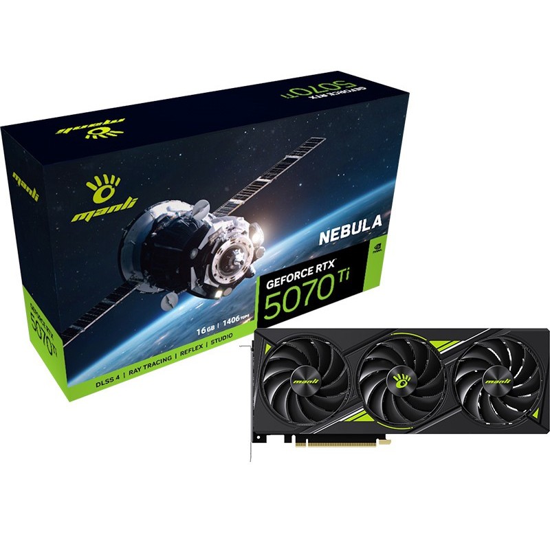 Jual VGA MANLI RTX 5070 Ti NEBULA 16GB GDDR7 Blackwell Graphic Card ...