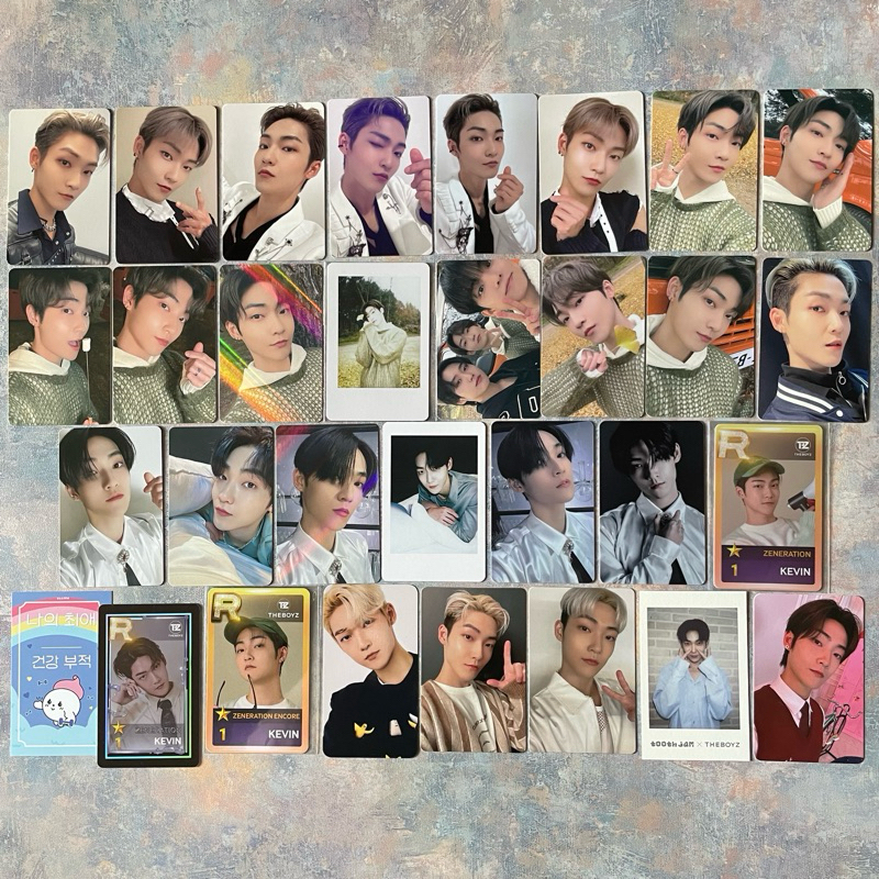 Jual [PART 2] THE BOYZ TBZ KEVIN OFFICIAL TRADING CARDS MD MERCH ...