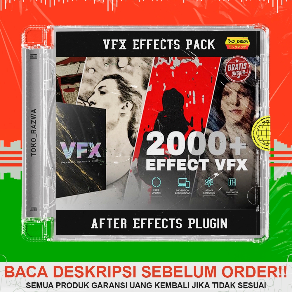 Jual After Effects Plugin - AtomX - VFX Effects Pack - 090425 | Shopee Indonesia