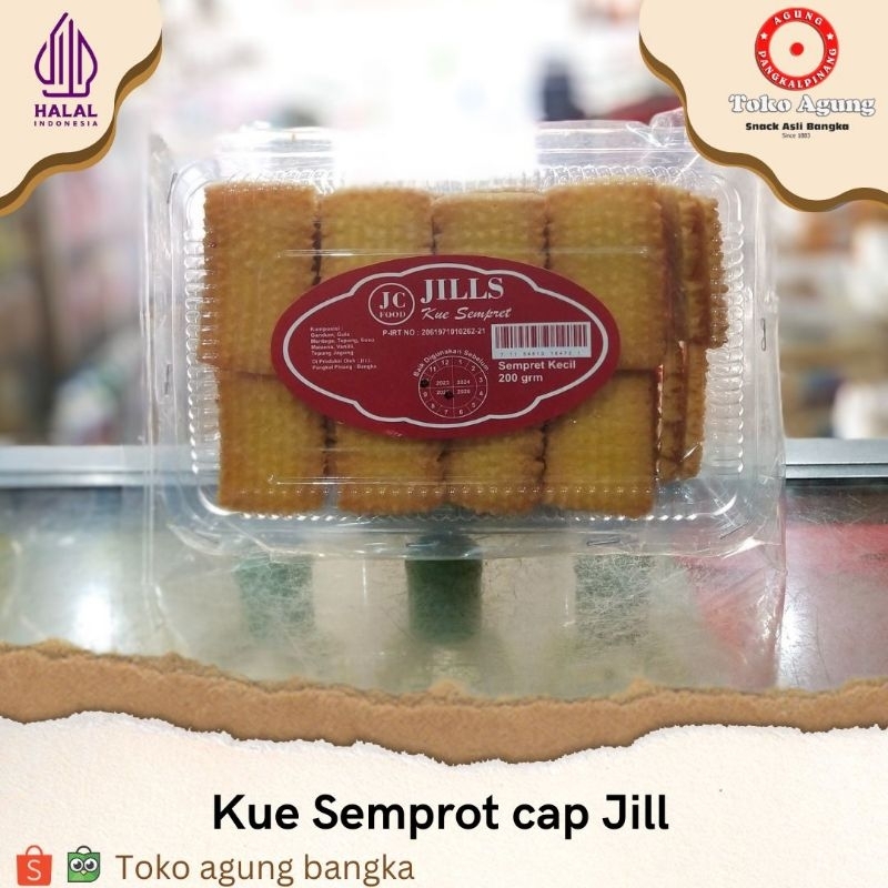Jual Kue semprot Bangka cap Jill | Shopee Indonesia