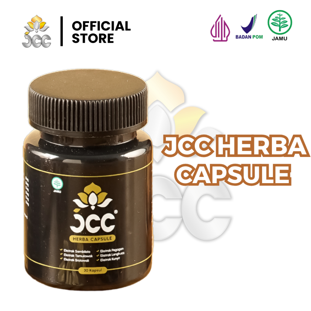 Jual JCC Herba Capsule Obat Herbal Jamu Tradisional Original Terdaftar ...