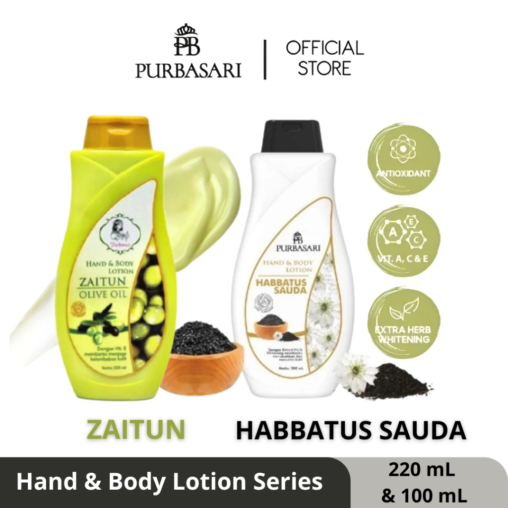 Jual MFI - Purbasari Hand And Body Lotion Zaitun & Habbatussauda ...