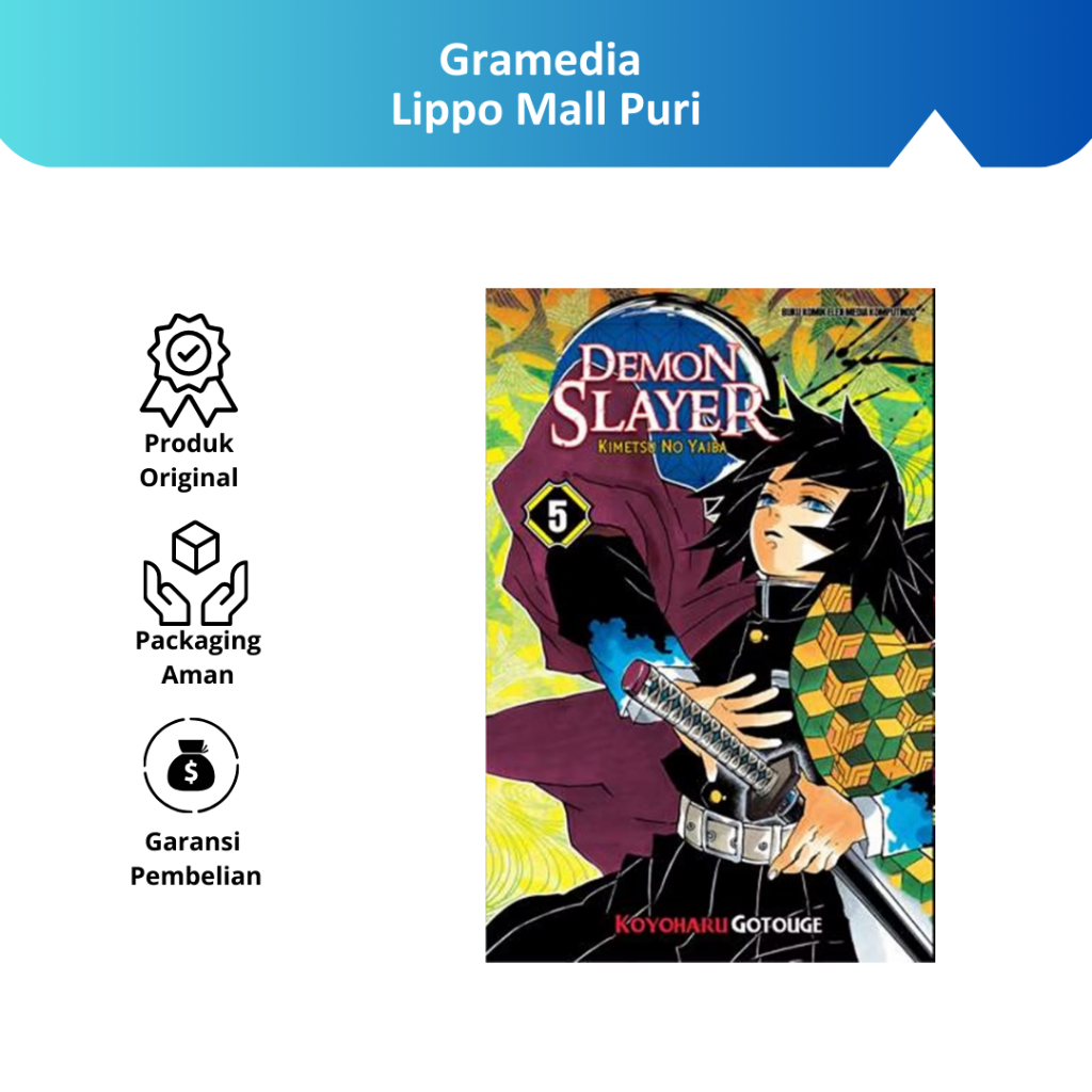 Jual Gramedia Lippo Mall Puri - Demon Slayer: Kimetsu No Yaiba 05 ...