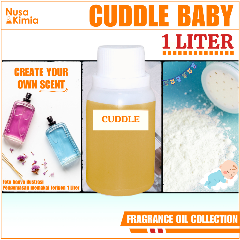 Jual Bibit Parfum Cuddle Baby 1 Liter - Biang Parfum Aroma Bedak Bayi ...