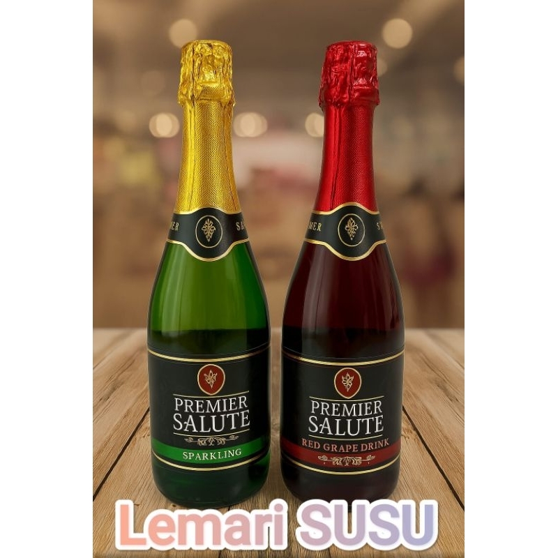 Jual premier salute red grape sparkling/premier salute white grape sparkling/premier salute ...