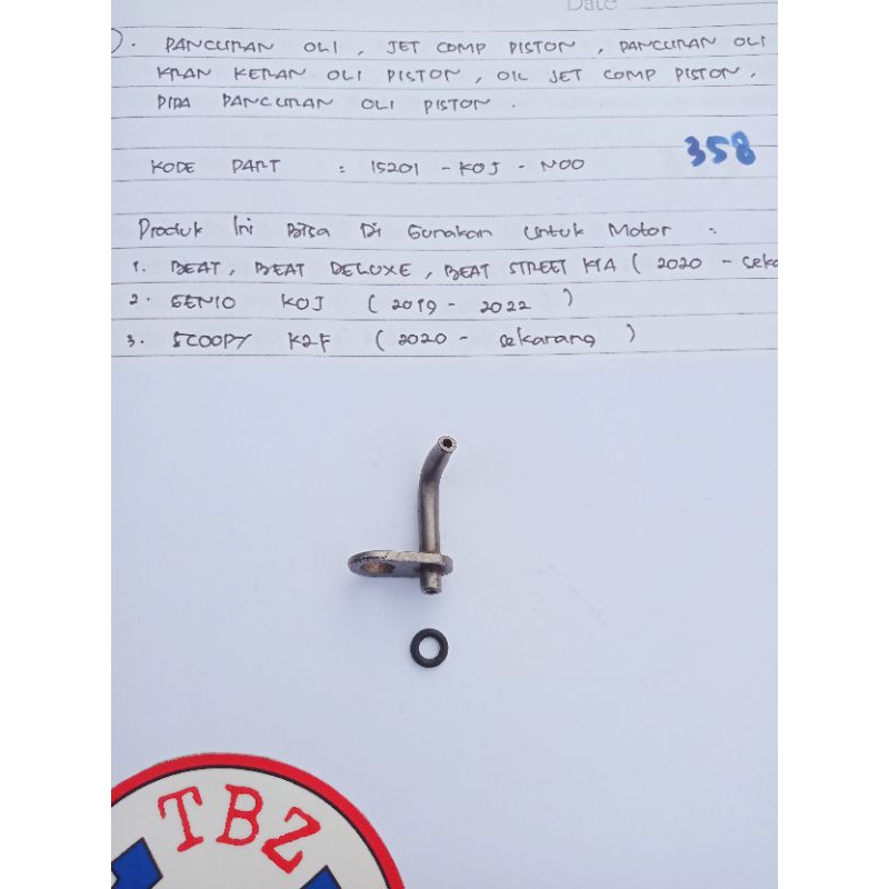 Jual pancuran oli mesin beat pancuran oli mesin genio pancuran oli ...