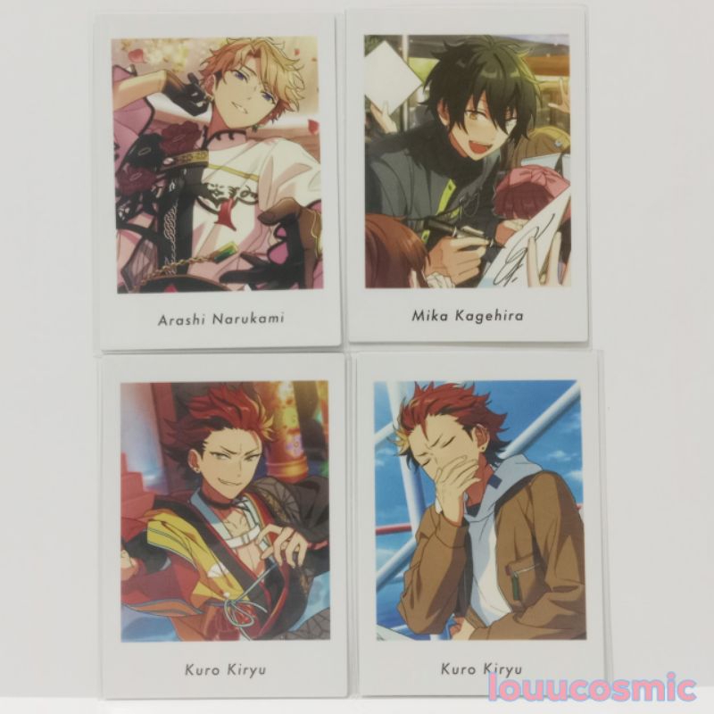 Jual Ensemble Stars Pashot Vol.2 - Kuro, Mika, Arashi | Shopee Indonesia