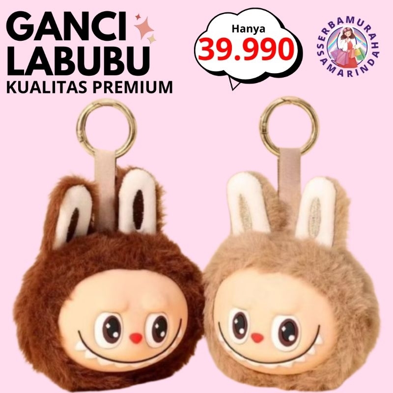 Jual GANTUNGAN KUNCI KEPALA LABUBU GANTUNGAN TAS BAG CHARM KEYCHAIN ...