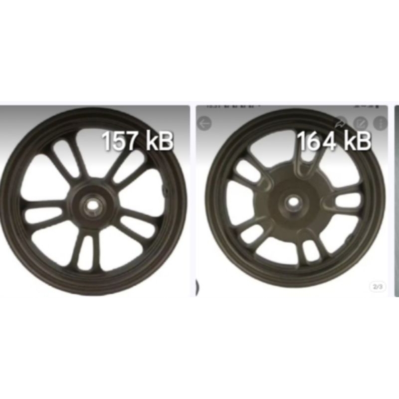 Jual Velg Scoopy 2024 Asli Original Honda AHM 100%Baru | Shopee Indonesia