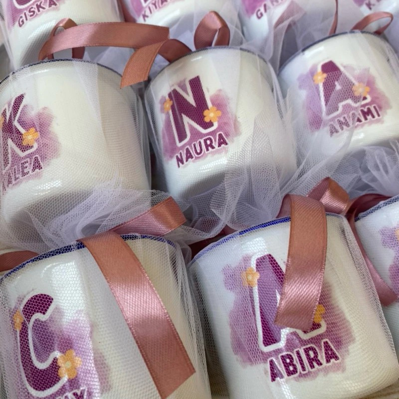 Jual Souvenir Enamel Mug Custom Ulang Tahun / Birthday / Inisial Nama ...