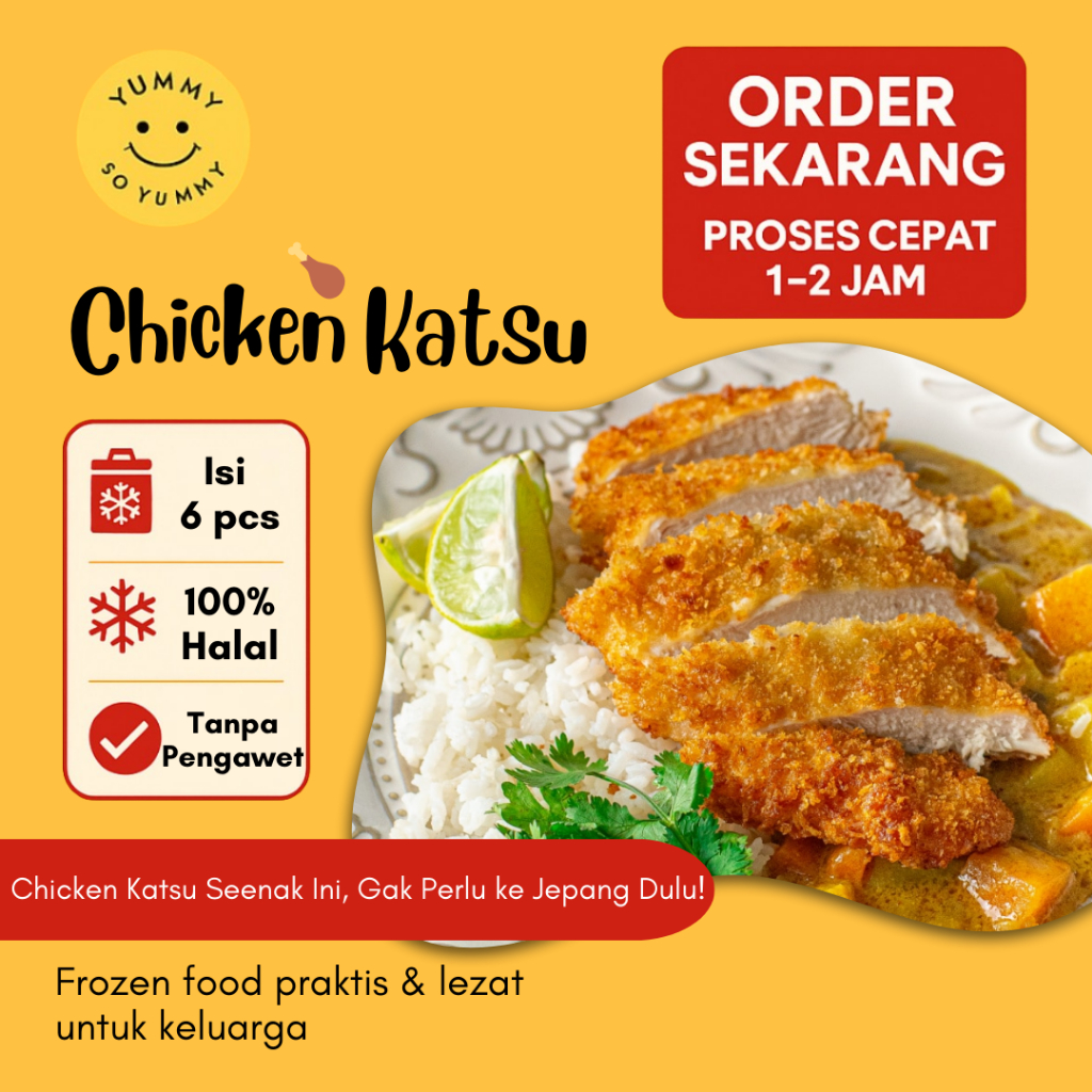Jual Makanan Beku Premium Chicken Katsu / Ayam Fillet Katsu Frozen ...