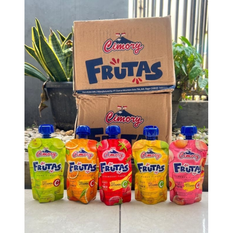 Jual 1 DUS 24PCS NEW!! FRUTAS CIMORY HIGH VITAMIN C ANEKA RASA BUAH ...