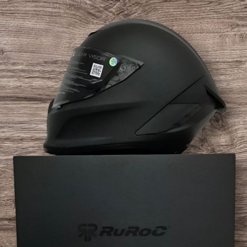 Jual HELM MOTOR AERO RUROC EOX CARBON CORE ECE 22.06, SHARP 4* & DOT ...