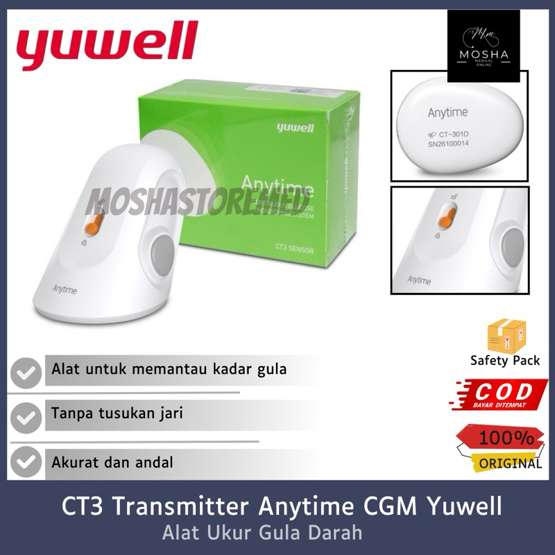 Jual YUWELL-CT3 Transmitter Anytime Continuous Glucose Monitor | Shopee Indonesia