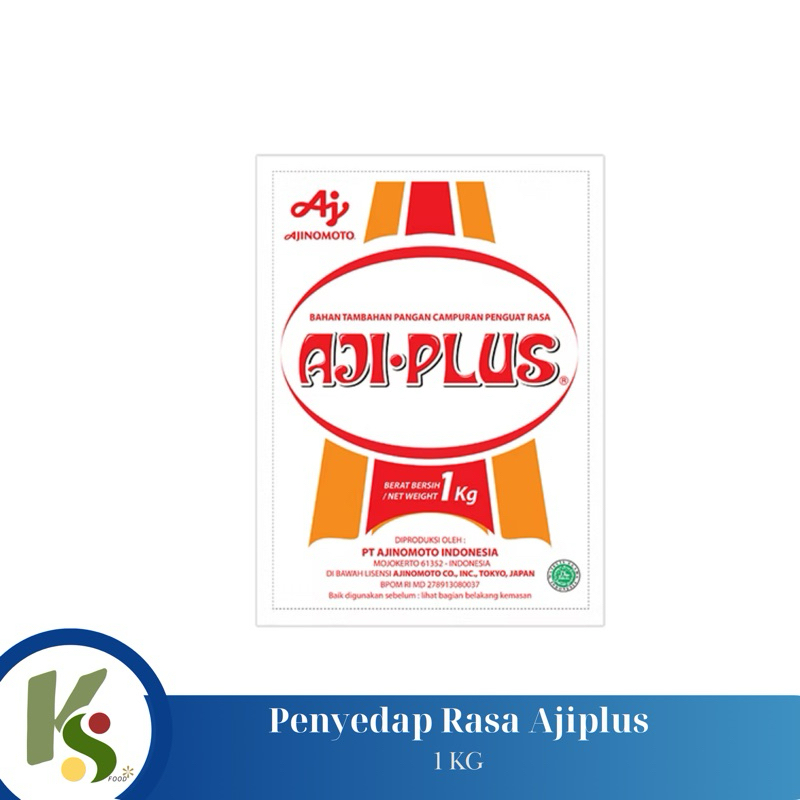 Jual aji plus ajinomoto kemasan 1 kg penyedap rasa ajiplus msg | Shopee ...