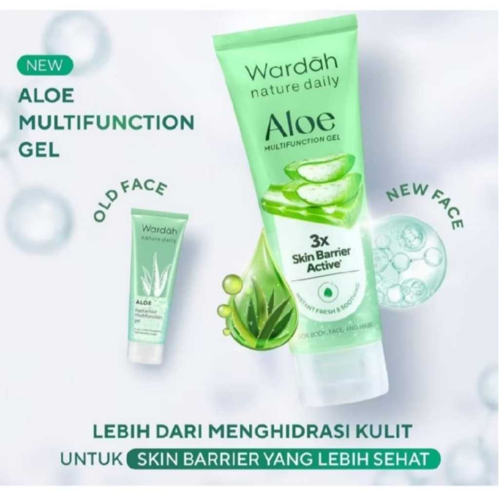 Jual Wardah Aloe Vera Hydramild Multifunction Gel Hydrating Lotion ...