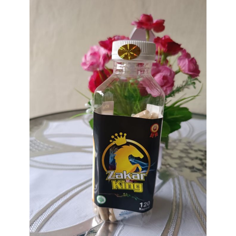 Jual ZAKAR KING 100% ORGINAL ISI 120 KAPSUL | Shopee Indonesia