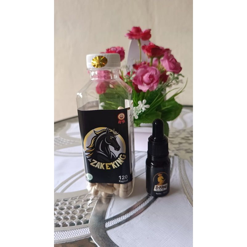 Jual ZAKE KING 100% ORGINAL ISI 120 KAPSUL+OLES | Shopee Indonesia