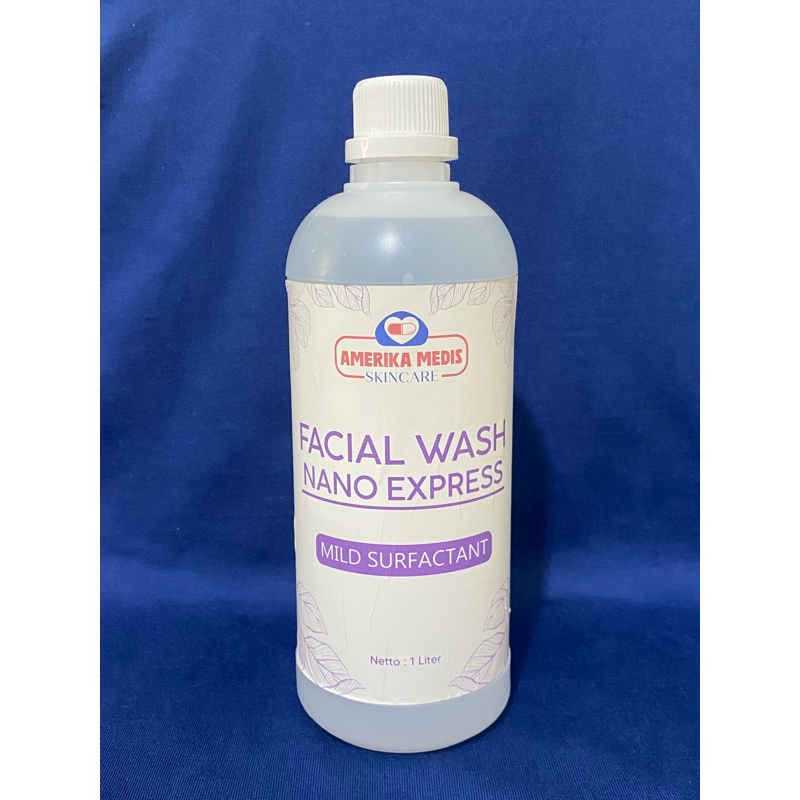 Jual Facial Wash Nano Express Uk 1 Liter | Shopee Indonesia
